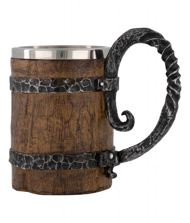 Double-Walled Beer Tankard Medieval Style - BeerAddicted